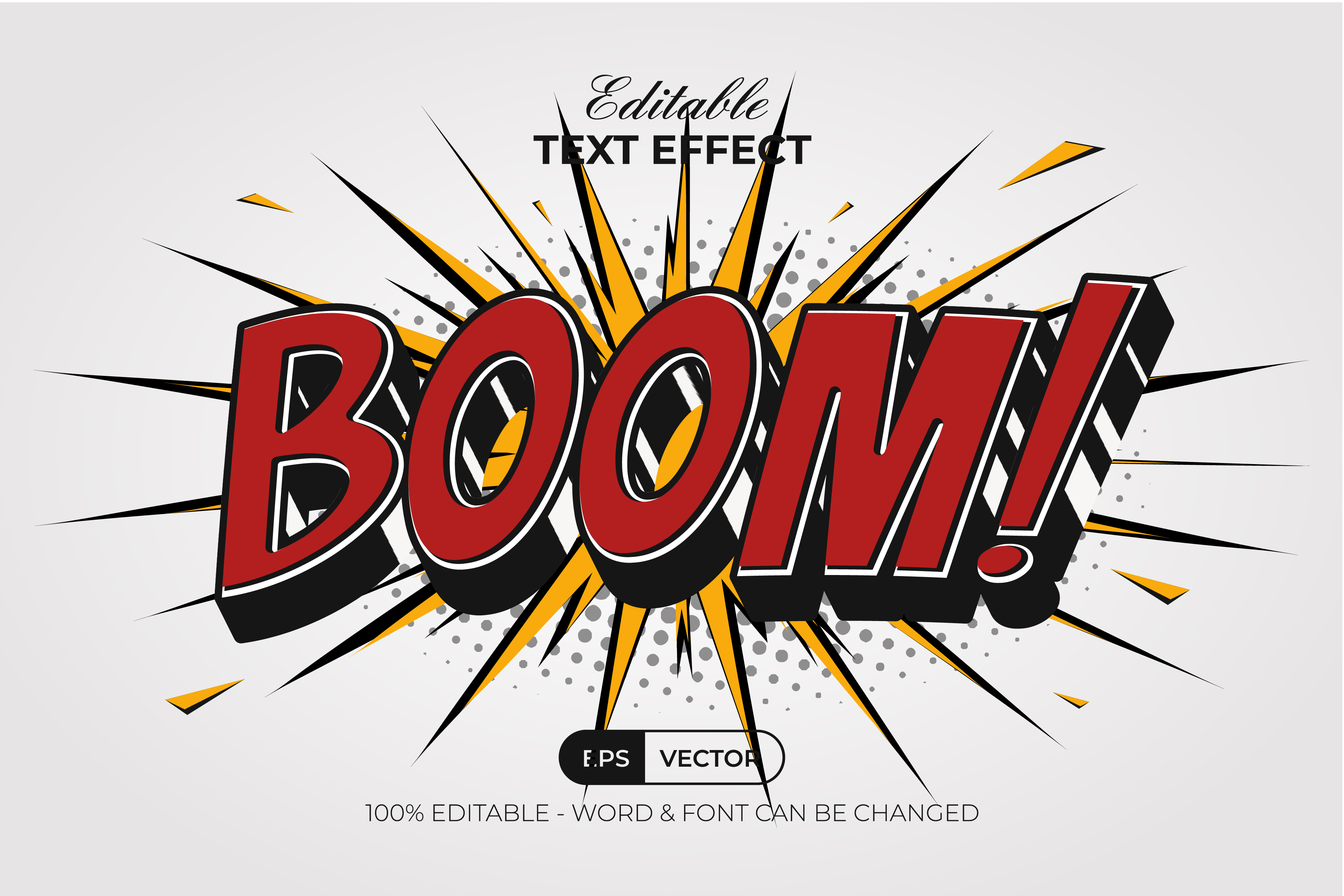 Text Effect Comic Style, Add-ons | GraphicRiver